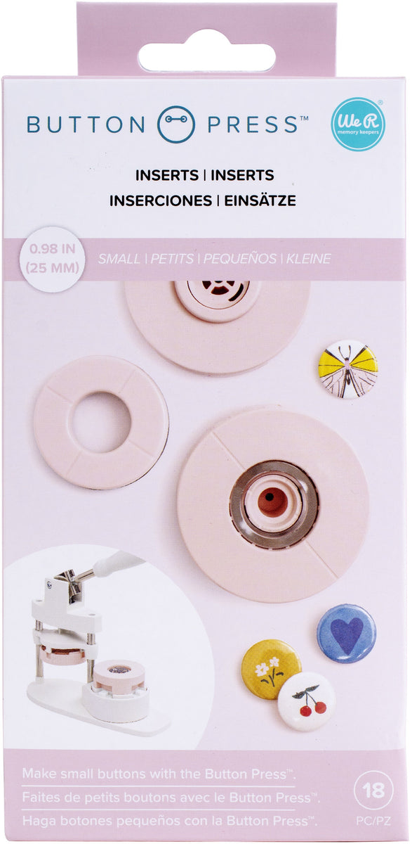 Press Insert-Circle We R Memory Keepers Button Press (25mm) – Brotherz ...